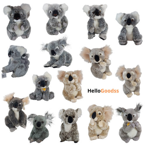 Jual BONEKA KOALA ABU-ABU CUTE SOFT LUCU FLUFFY UKURAN M ( COCOK UNTUK ...