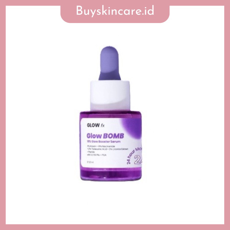 Jual GLOW FX Glow Bomb Serum - Serum Glowing & Bekas Jerawat 19% ...