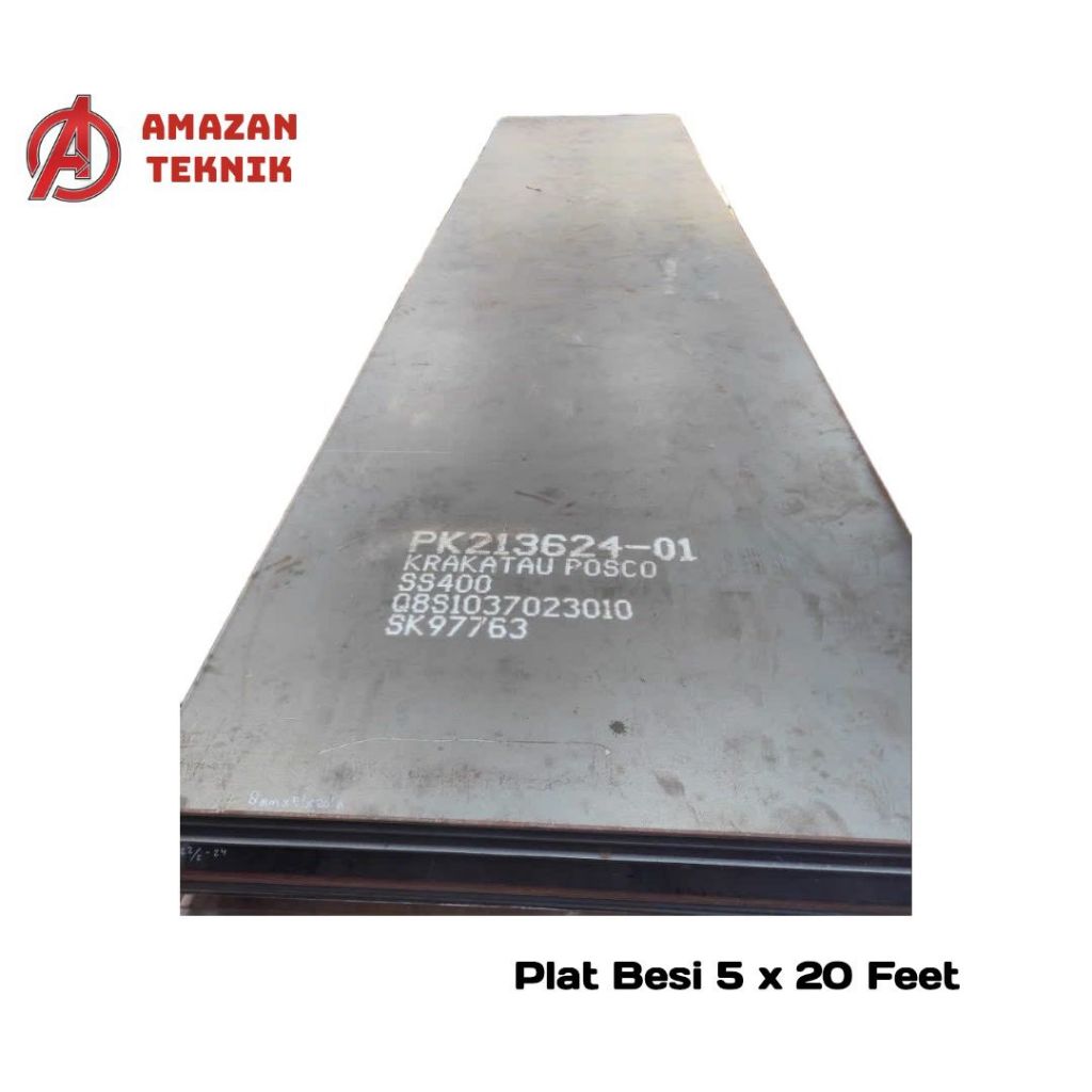 Jual Plat Besi 12MM x 5' x 20' - Plat Besi Kapal | Shopee Indonesia