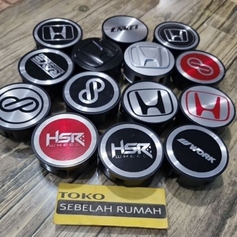 Jual dop velg dop roda tutup velg racing variasi honda 5.8cm brio ...