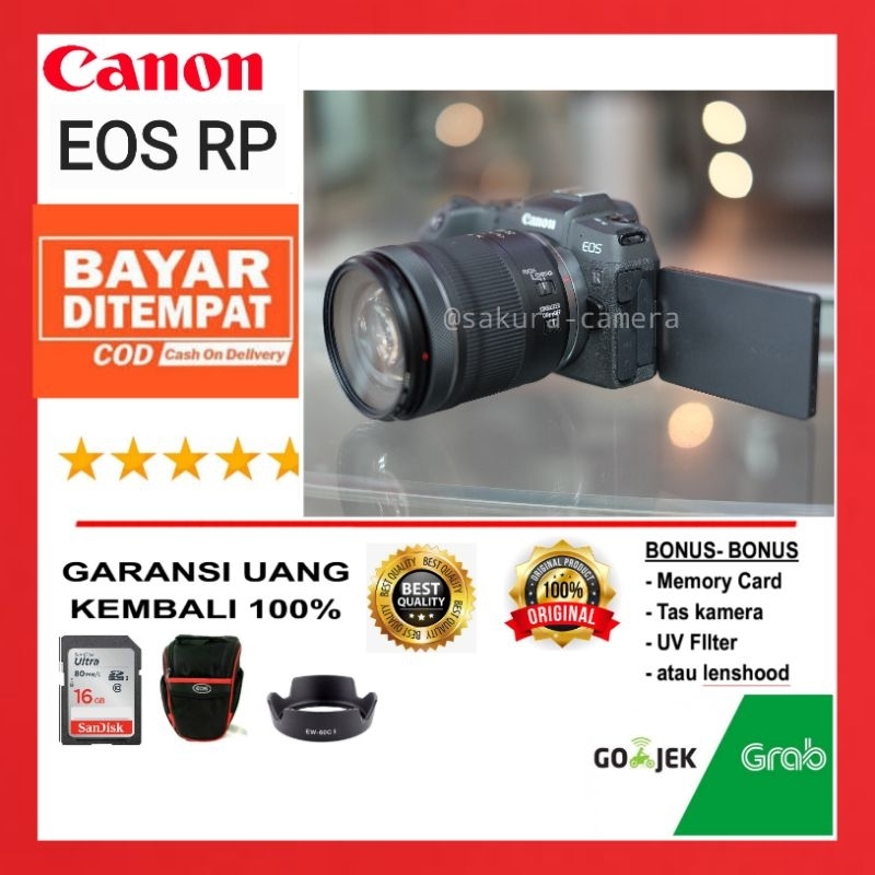 Jual CANON EOS RP KIT 24-105MM | Shopee Indonesia