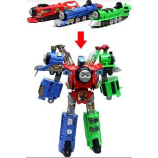 Jual mainan best seller robot kereta berubah robot mainan set hadiah ...
