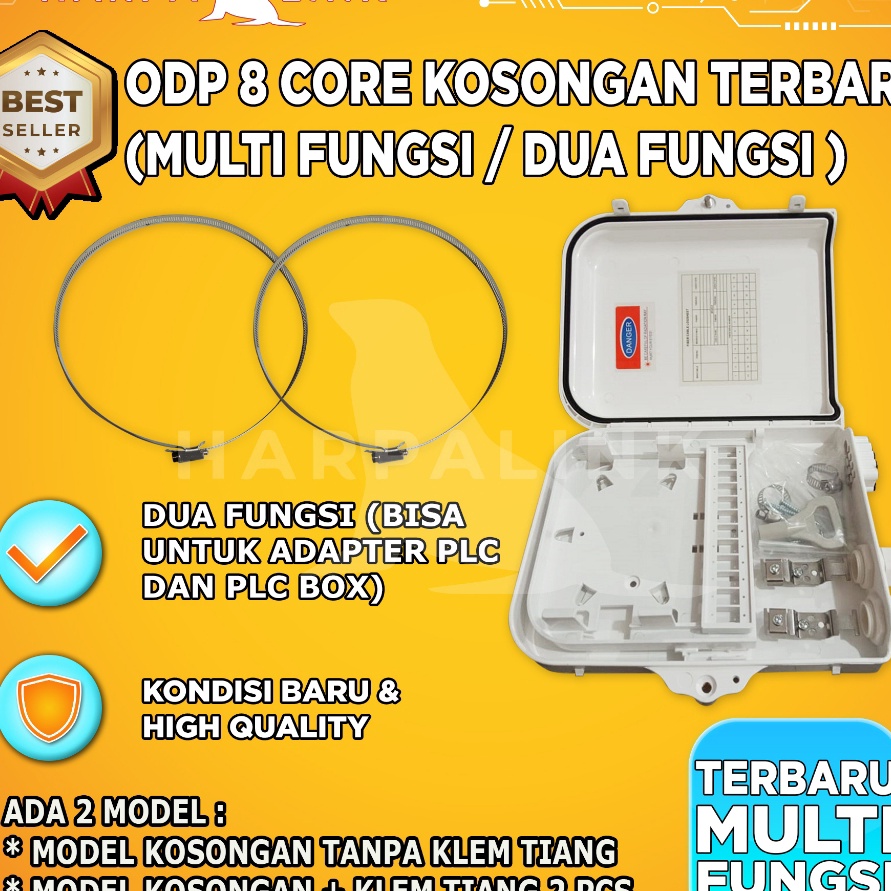 Jual Paling Laris ODP 8 Core el Box Splitter PLC Box 18 Kosongan Anti Air ODP Tiang Mini 8 Core ...