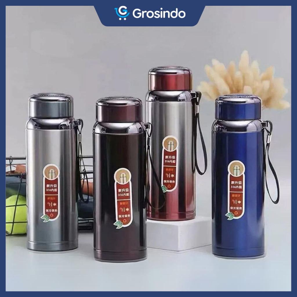 Jual Termos Tumbler Botol Minum Sport Stainless Steel Portable Premium ...