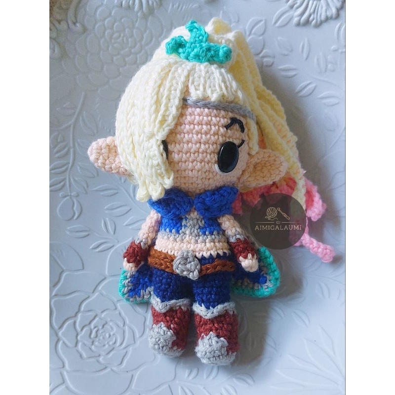 Jual Amigurumi boneka rajutan Miya Custom Mobile Legend Mlbb action ...