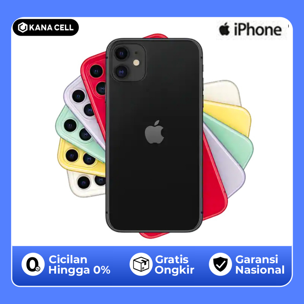 Jual IPhone 11 64GB dan 128GB GARANSI RESMI | Shopee Indonesia
