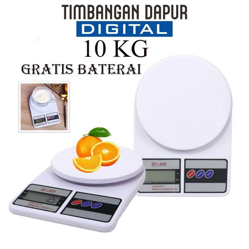 Jual TIMBANGAN DAPUR DIGITAL 10KG 10000 GRAM / TIMBANGAN KUE ...