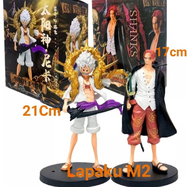 Jual Monkey DLuffy Shank One piece Sun God Nika Action Figure | Shopee Indonesia