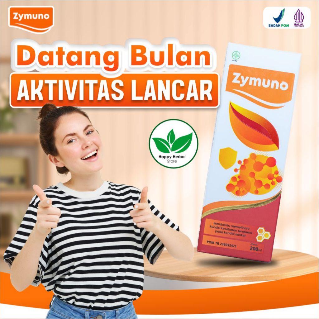 Jual Zymuno Madu Herbal Solusi Bantu Siklus Datang Bulan Lancar BPOM ...