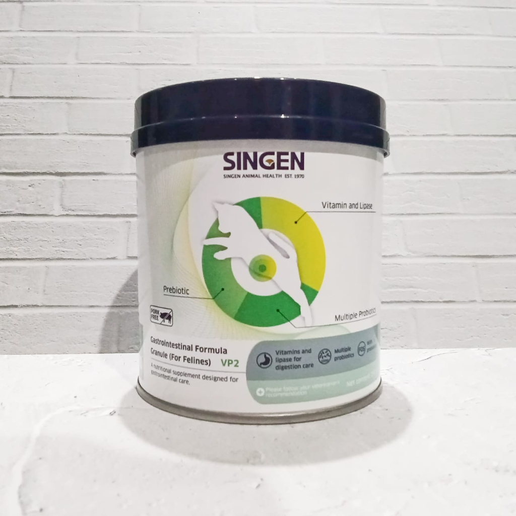Jual Singen Gastrointestinal Granule Cat 200gr untuk Pencernaan Kucing ...