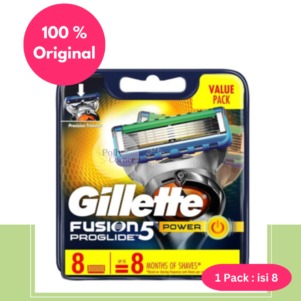 Jual Gillette Fusion 5 Proglide Shield Blades - Isi 8 Catridges ...