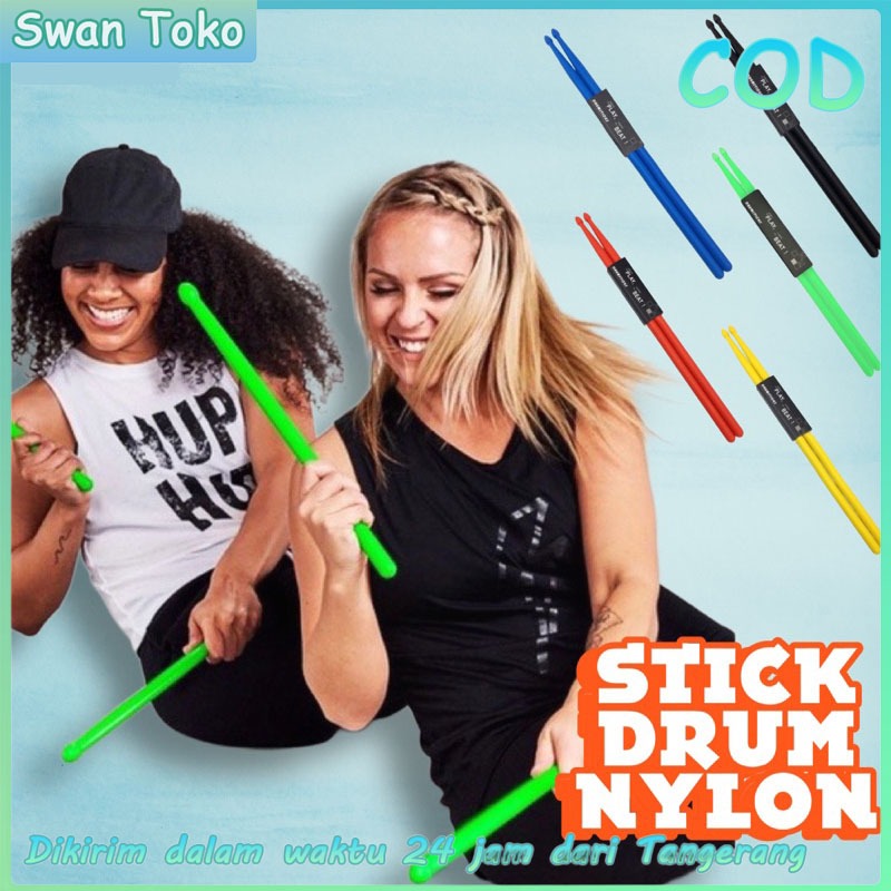 Jual 1 Pasang Stick Pound Fit Stick Olahraga Workout Rumahan Cardio Fit ...