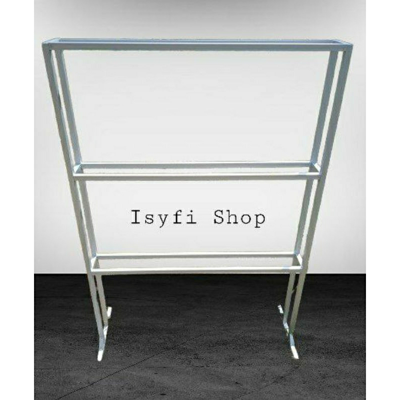 Jual Rak Buket Full Aluminium 3 susun / Rak Bunga | Shopee Indonesia
