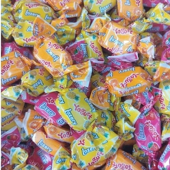 Jual PERMEN BUAH BUAHAN LAZERY 250GRAM~1KG | Shopee Indonesia