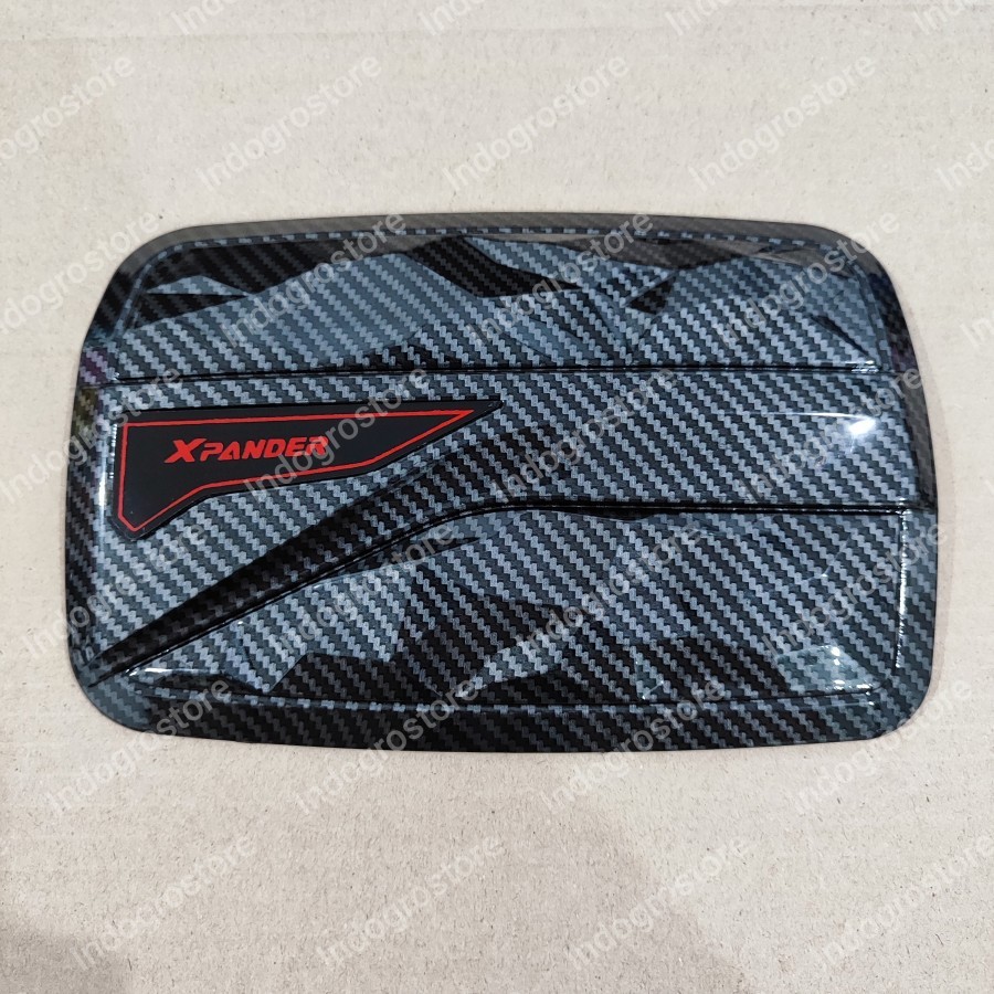 Jual Tank Cover Tutup Tangki Carbon Mobil Xpander 2016 2017 2018 2019 ...