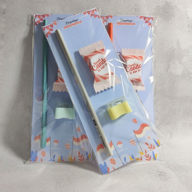 Jual Souvenir ATK Hadiah Murah Lomba Anak Kemerdekaan HUT RI | Shopee ...
