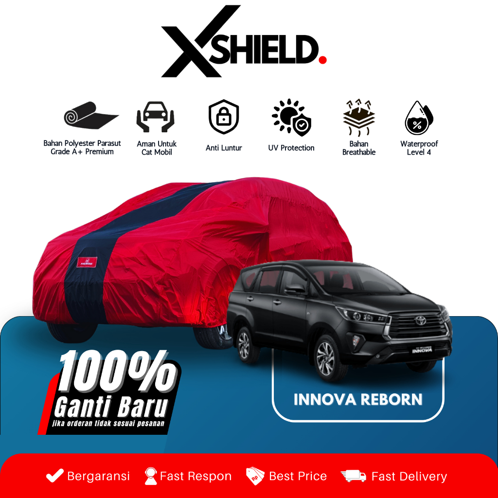 Jual XSHIELD Body Cover Innova Reborn Tipe Premium Waterproof Semi ...