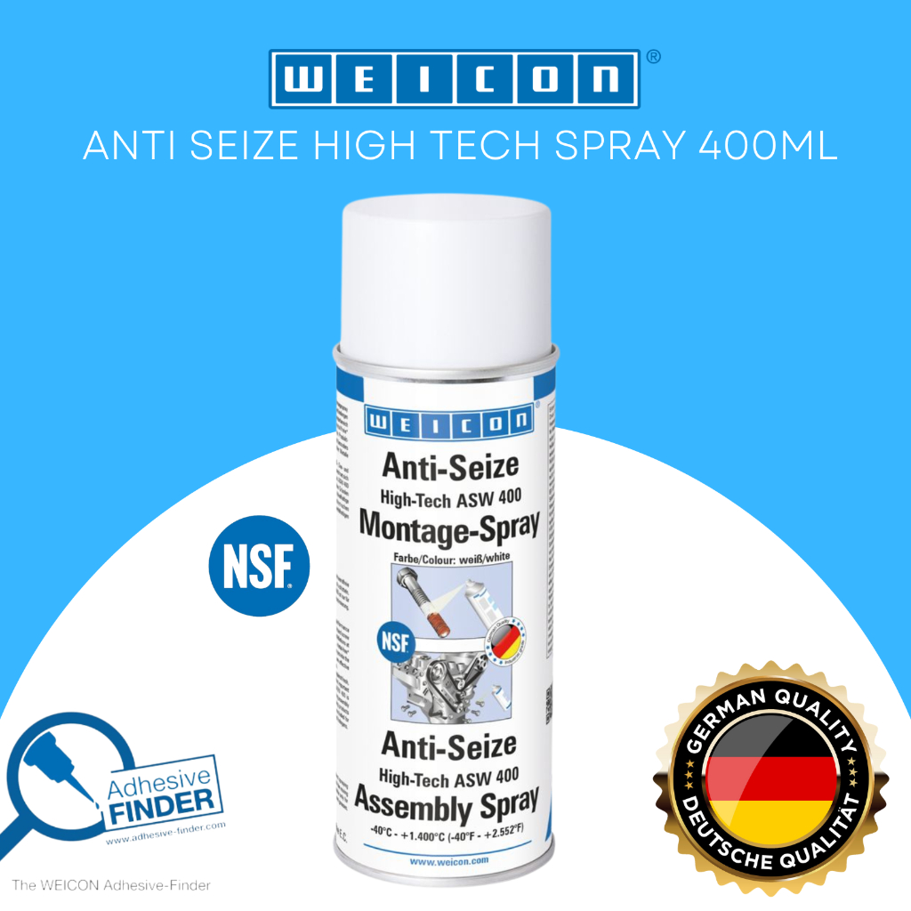 Jual WEICON Anti Seize High Tech Spray 400ml Pelumas Proteksi Pelindung ...