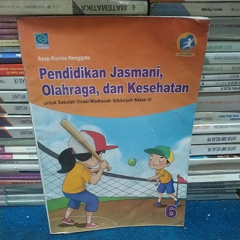 Jual Buku pendidikan jasmani olahraga dan kesehatan SD/MI kelas VI-6 edisi revisi | Shopee Indonesia
