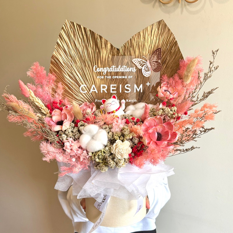 Jual [READY] Dried Flower Bouquet - Hadiah pembukaan opening toko store ...