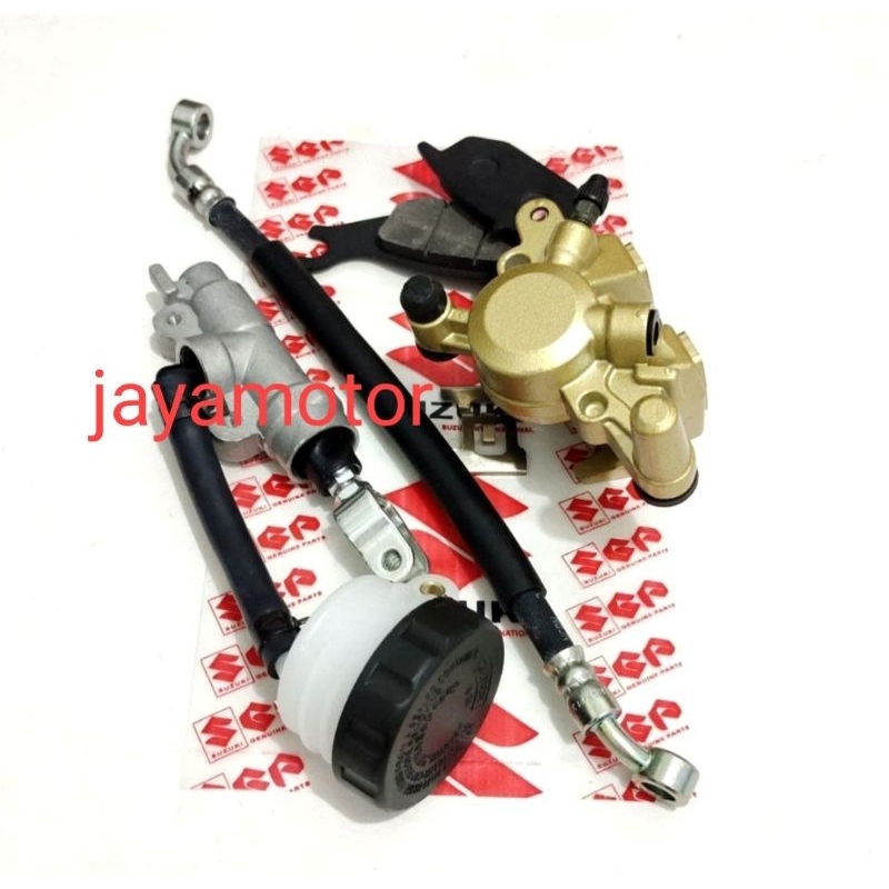 Jual selang rem+master rem+kaliper belakang Suzuki satria fu | Shopee Indonesia