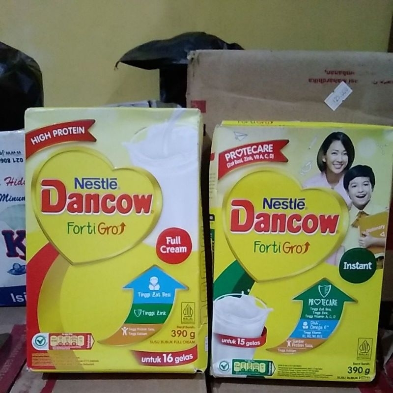 Jual JUAL RUGI DANCOW FORTIGROW INSTANT /FULLCREAM 390GR | Shopee Indonesia