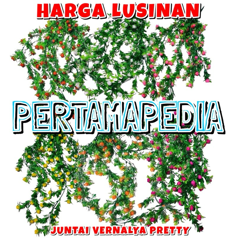 Jual HARGA LUSINAN ISI 12 PCS Bunga Vernalya Pretty PRITI X7/ Bunga ...