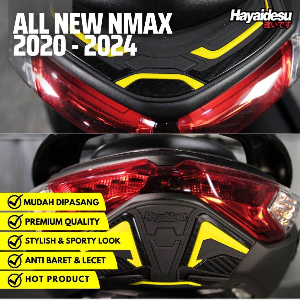 Jual Hayaidesu All New NMAX 2020-2024 Upper & Lower Stop Lamp Cover ...
