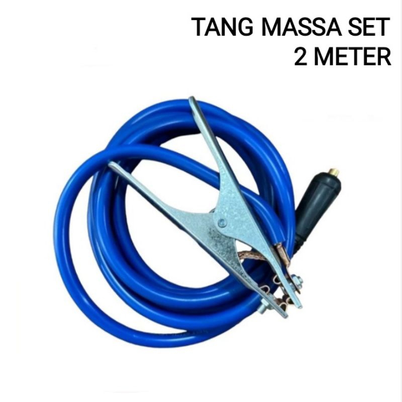 Jual TANG MASSA STANG MASSA SET KABEL LAS TEMBAGA 2 METER | Shopee Indonesia