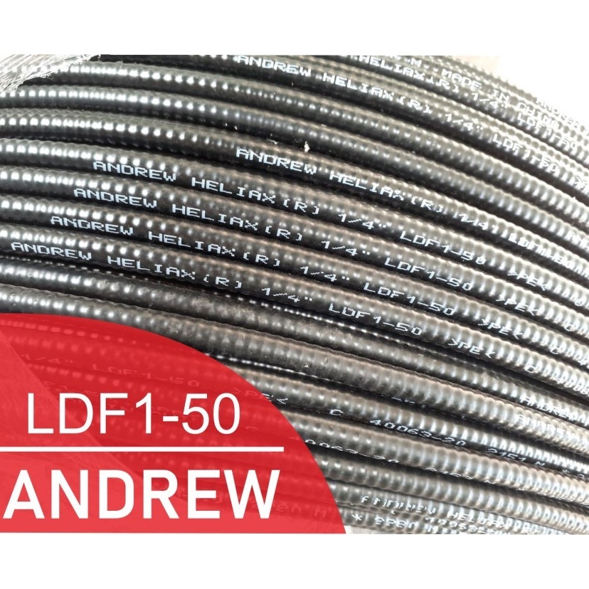 Jual Kabel 14 Andrew LDF1 Setara 9913 RG8 Kabel coaxial 5 Ohm Cable ...
