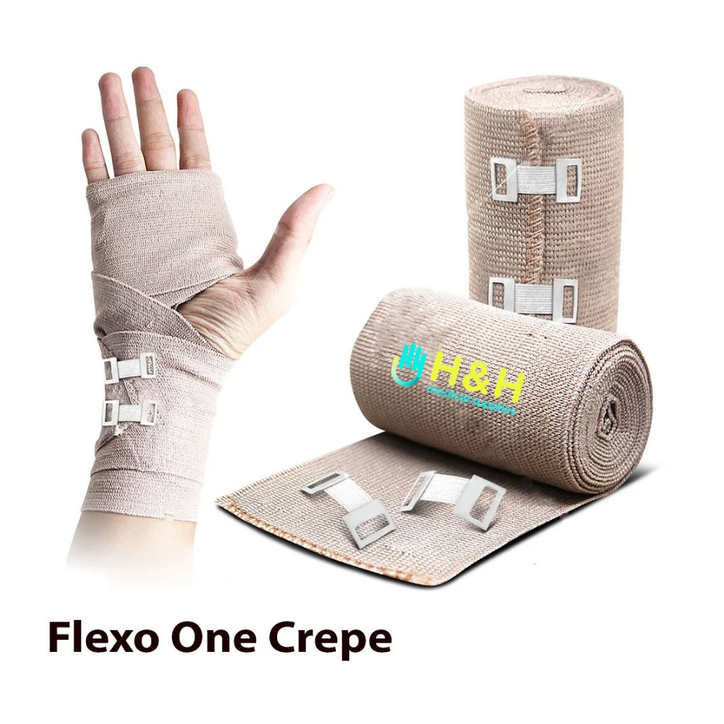 Jual Flexo One Crepe / Perban Luka / Pester Luka / Perban Elastis / Elastic Bandage | Shopee ...