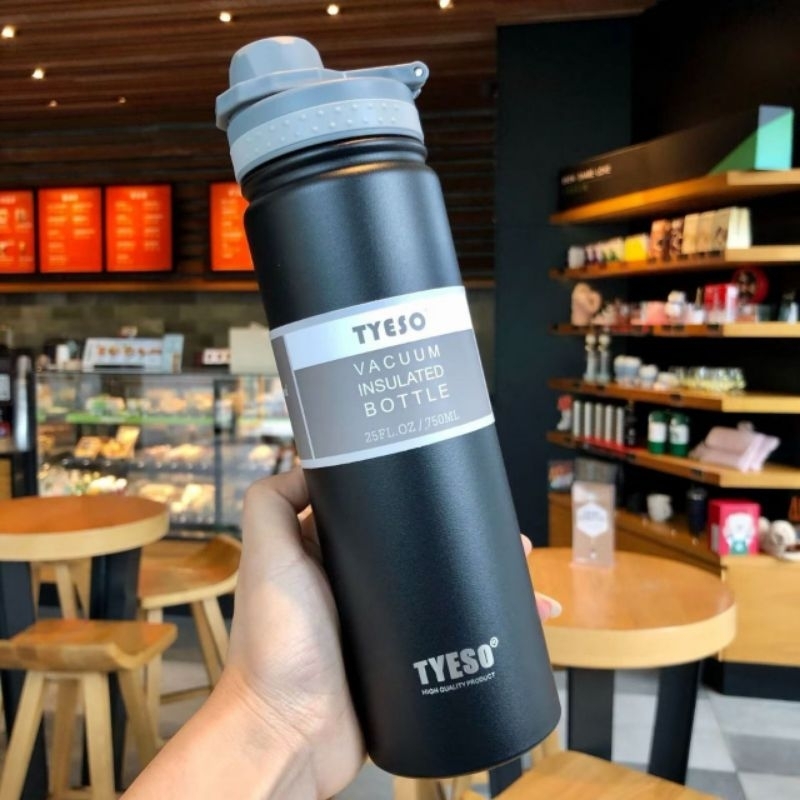 Jual Tyeso sporty termos tumbler 750ml dan 530ml | Shopee Indonesia