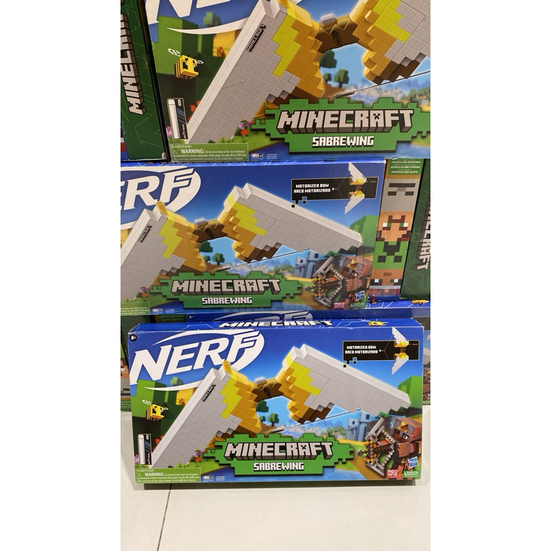Jual NERF MINECRAFT SABREWING ORIGINAL HASBRO | Shopee Indonesia