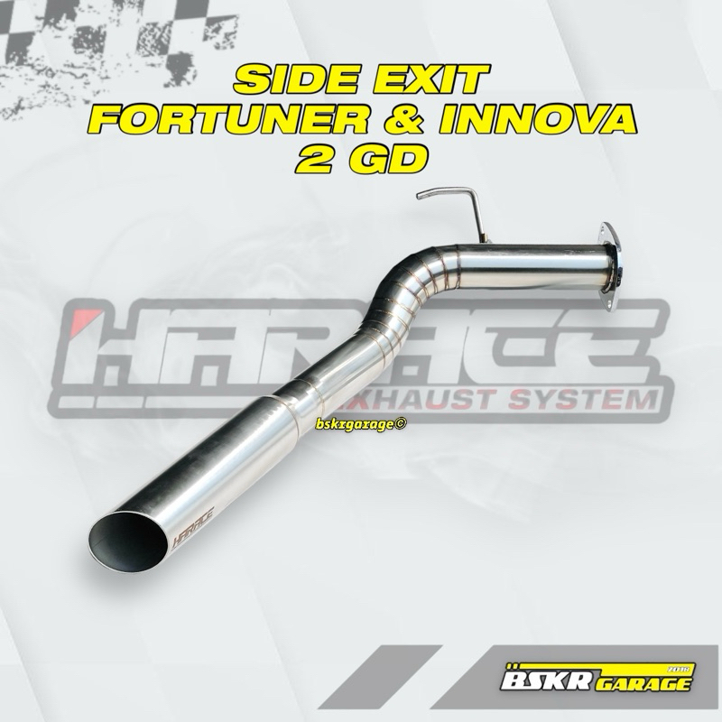 Jual FULLSYSTEM HARACE EXHAUST SIDE EXIT FORTUNER INNOVA HILUX 2GD ...