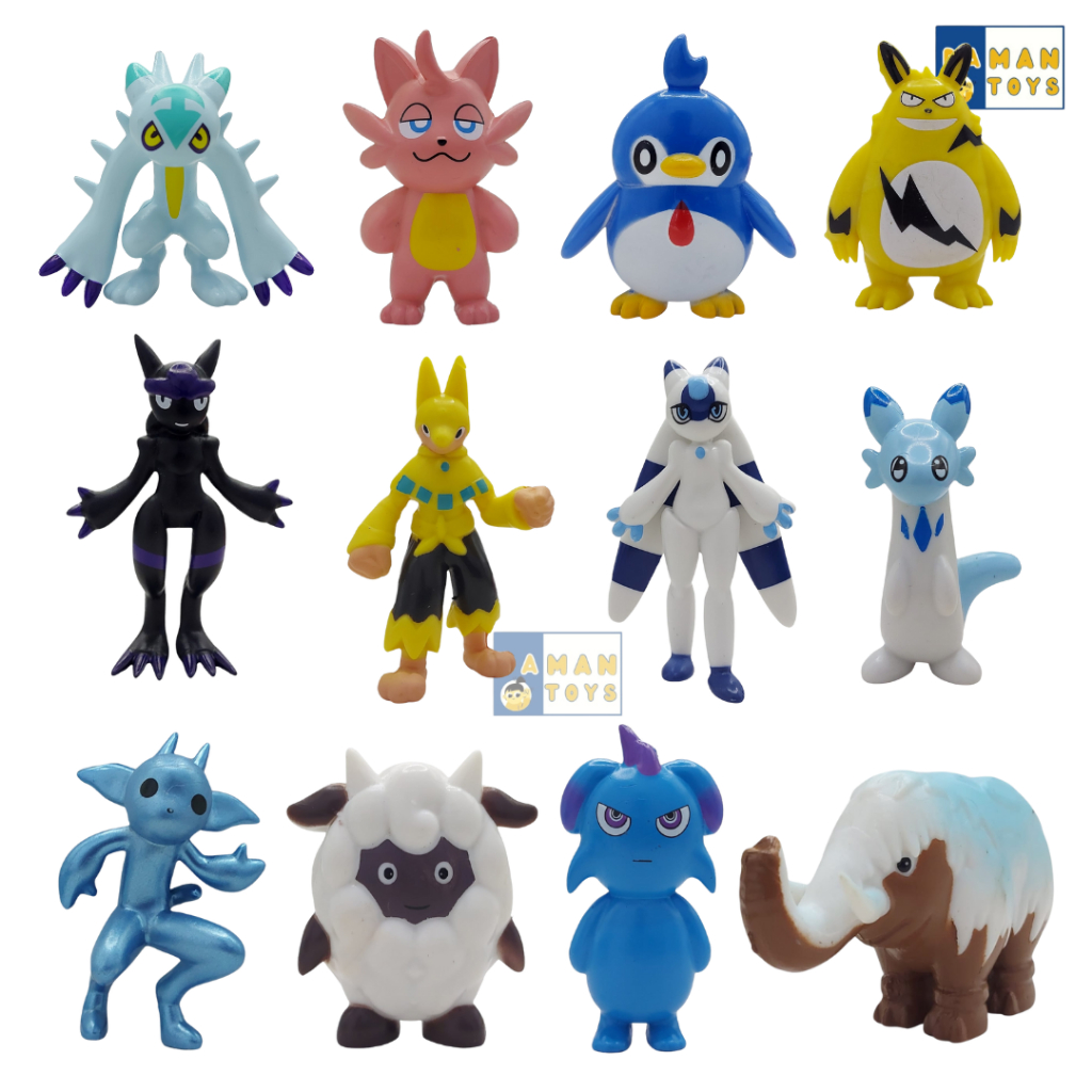 Jual Mainan Figure Palworld Monster Pal World 12 Pcs | Shopee Indonesia