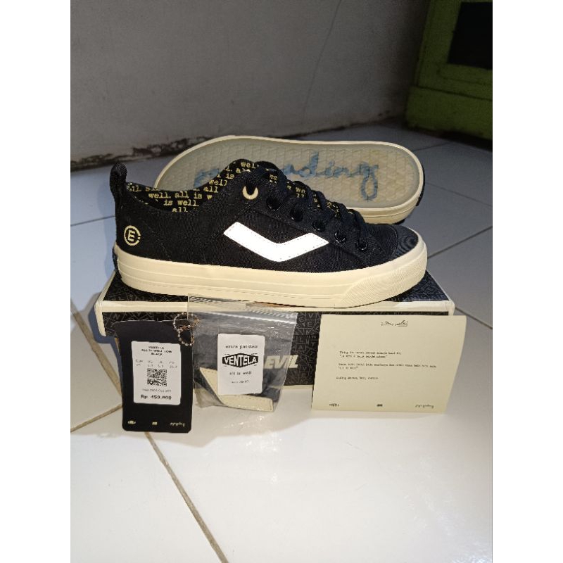 Jual Sepatu VENTELA x evil x papa gading BNIB | Shopee Indonesia