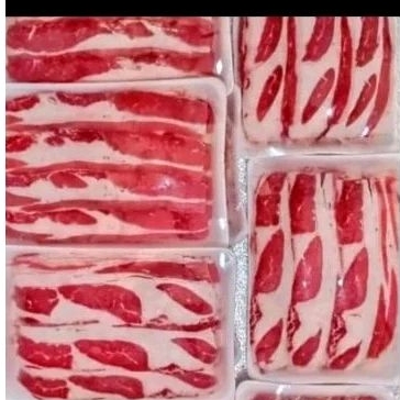 Jual Beef Slice Short Plate Premium 500gr / Beef Slice Premium 500gr ...