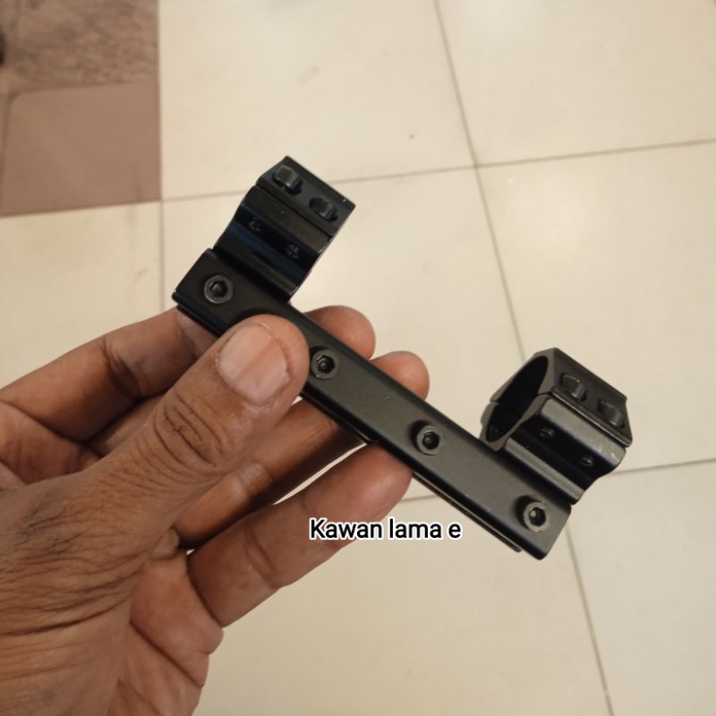 Jual MOUNTING TELESKOP /MOUNTING ONE PIECE FULL METAL OD 25 Rel 11 ...