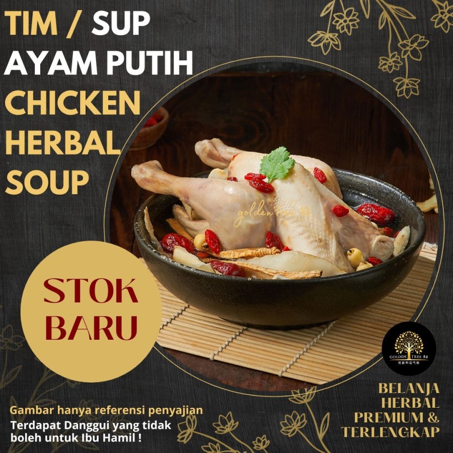 Jual Premium Tim Ayam Putih Sup Ayam Herbal Ciakpo Sup Herbal Ciapo ...
