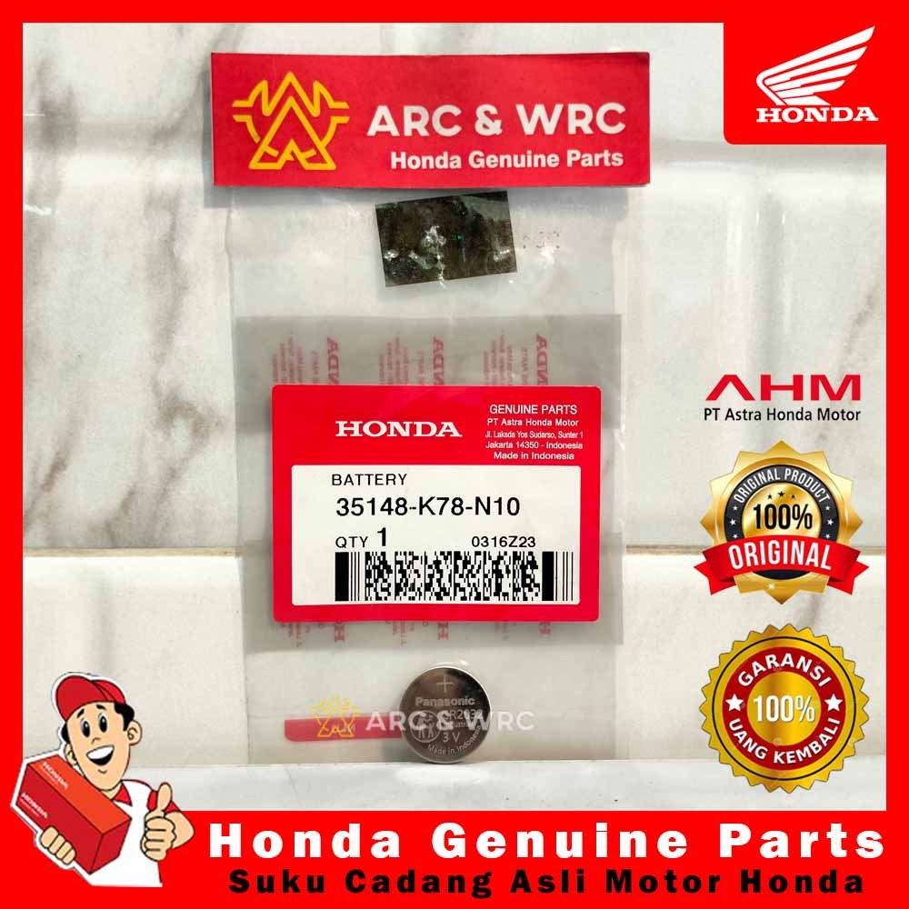 Jual Baterai Batre Remote Vario PCX ADV 125 150 160 Beat Scoopy New ...