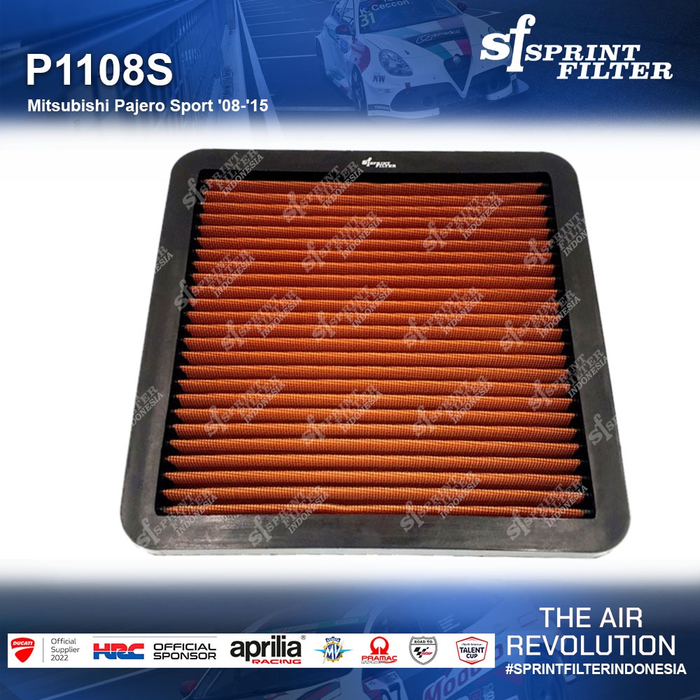 Jual Sprint Filter Saringan Udara Air Filter P08 for Mitsubishi Pajero ...