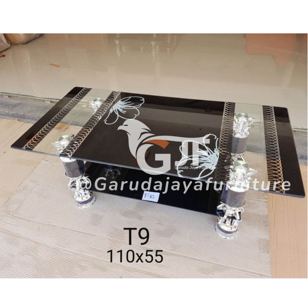 Jual MEJA TAMU KACA/MEJA SOFA KACA/MEJA SOFA 2 TINGKAT/MEJA TAMU ...