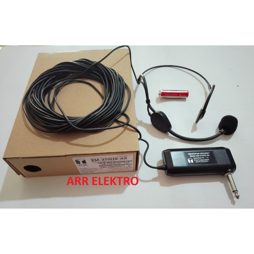 Jual Mikrofon Bando Toa ZM370HS untuk Imam Masjid - Microphone | Shopee ...