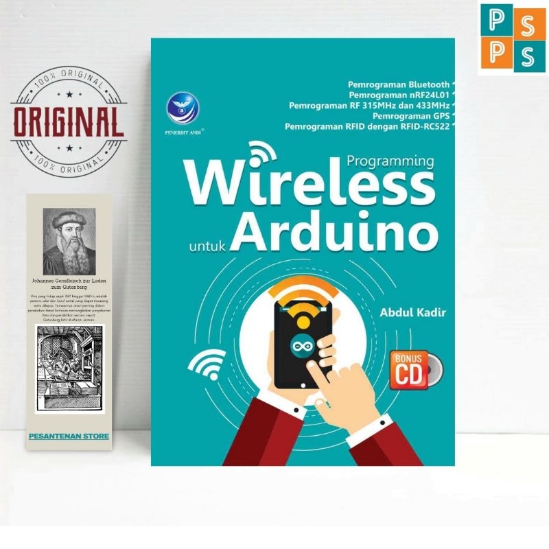 Jual Buku Programming Wireless Untuk Arduino Bonus CD ORIGINAL penerbit Andi publisher | Shopee ...