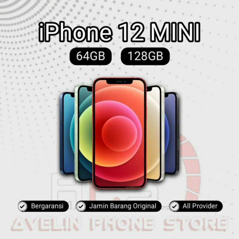 Jual IPHONE 12 MINI 64 GB,128 GB, DAN 256 GB SECOND MULUS BERGARANSI ...