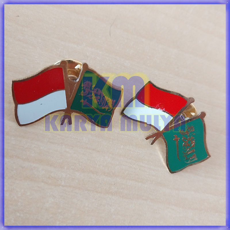 Jual Pin Bross Indonesia Dan Arab Saudi Flag Pin Bendera Persahabatan ...