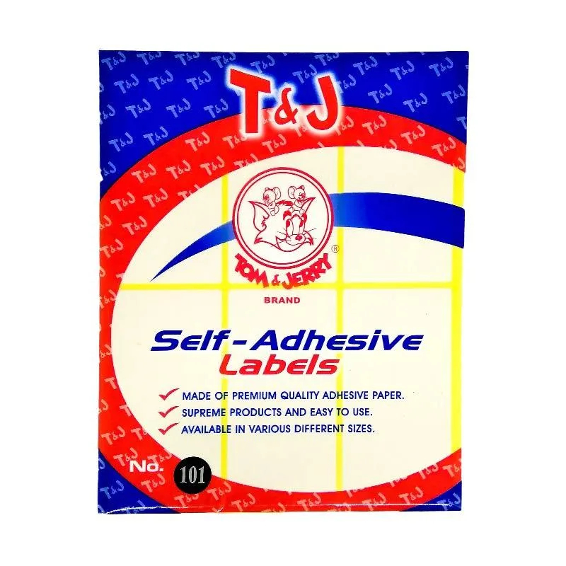 Jual Label Putih Tom & Jerry No 101 (1 pak / 25 pcs) | Shopee Indonesia