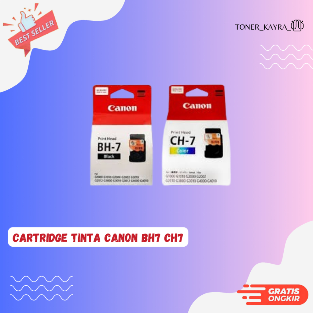 Jual Cartridge Tinta Canon BH7 CH7 BH 7 CH 7 Print Head Cartridge ...