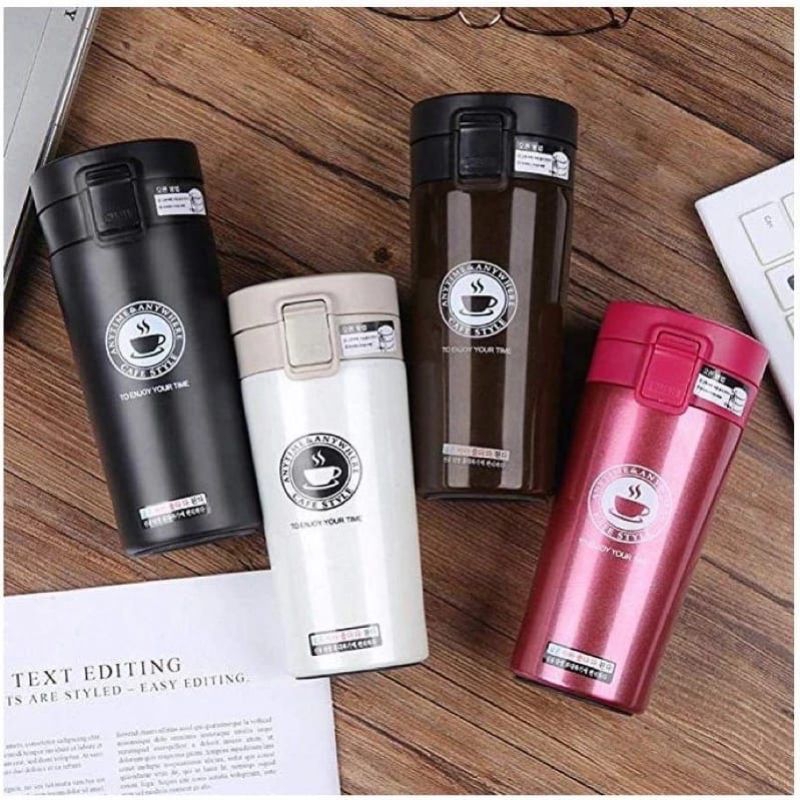 Jual Termos Kopi / Coffee Cup Travel Mug Tahan Aur Panas & Dingin ...