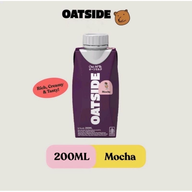 Jual Outside Oat Milk Rasa Mocha 200ml | Shopee Indonesia